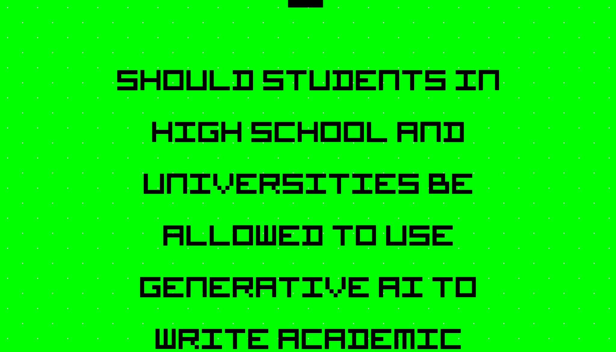 Poll - Should students in high school and universities be allowed to ...