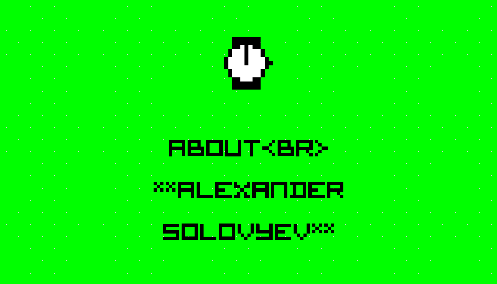 About Alexander Solovyev on HackerNoon