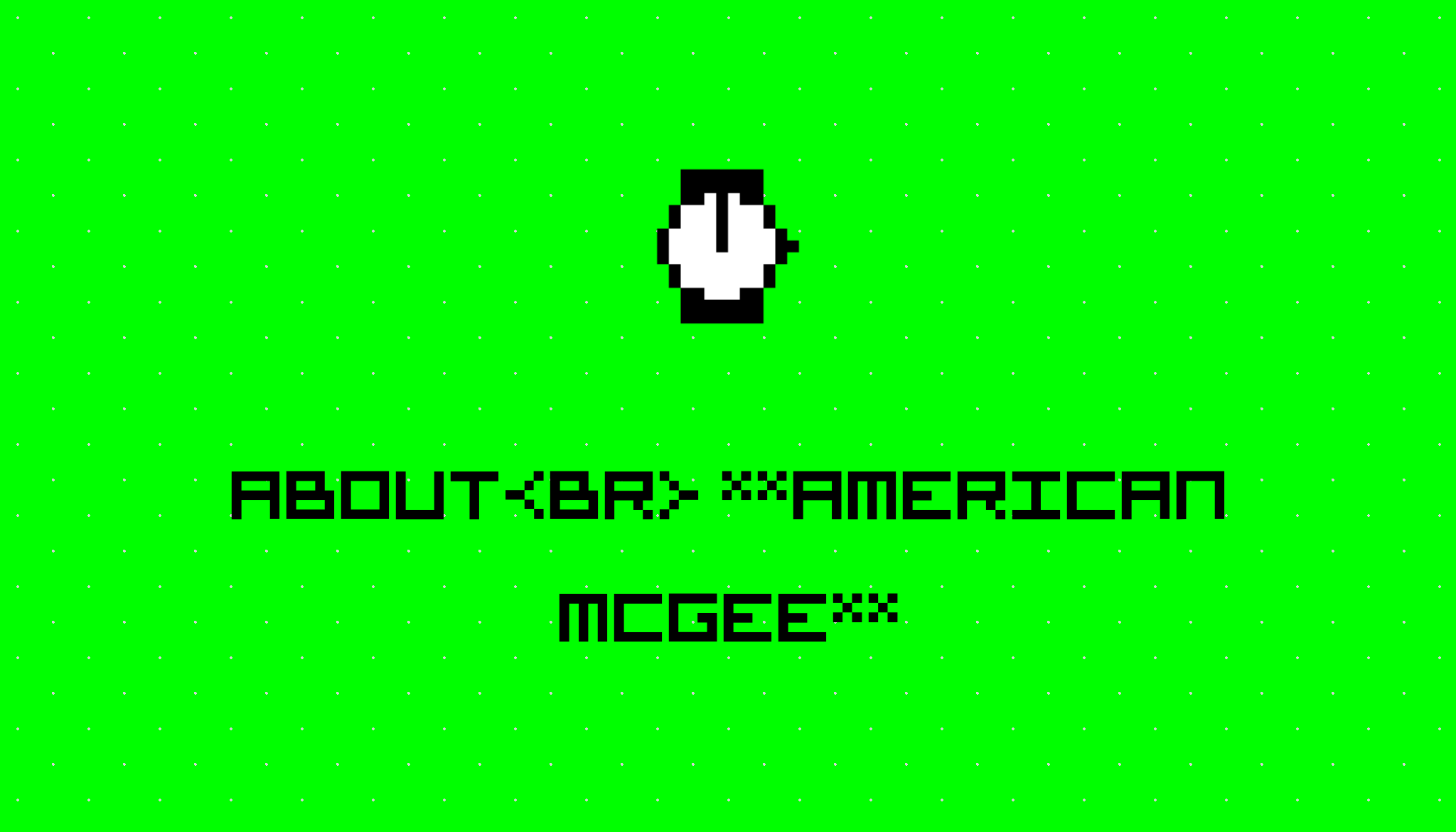 About American McGee on HackerNoon