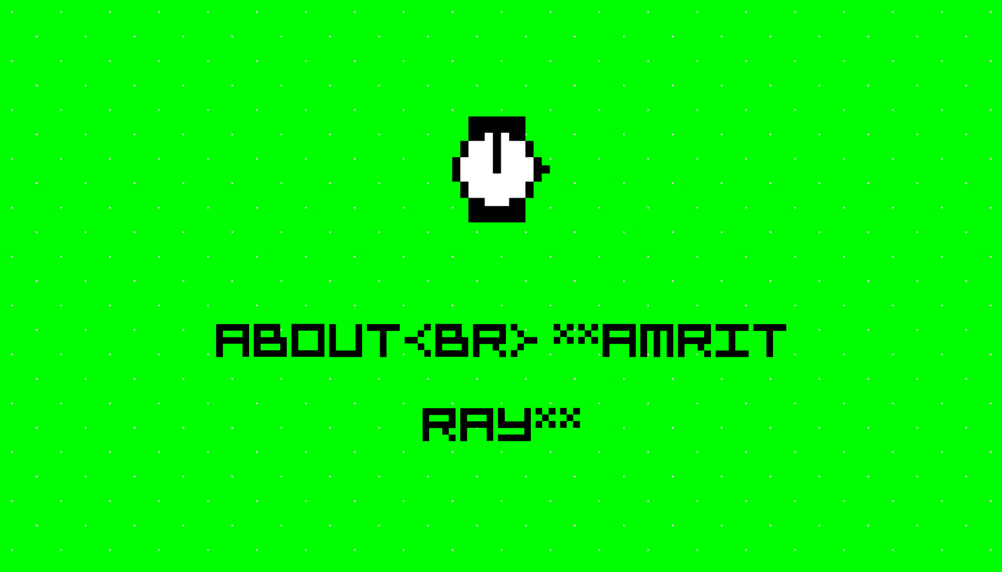 About Amrit Ray on HackerNoon