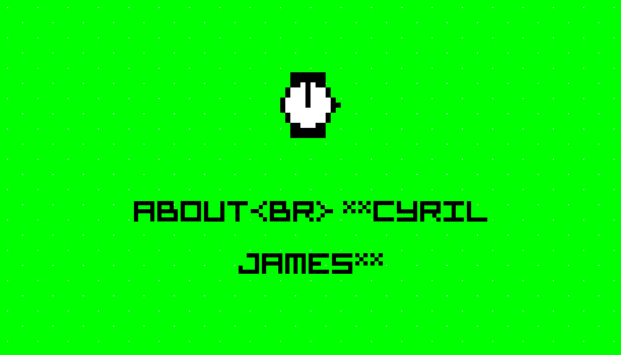 About Cyril James on HackerNoon