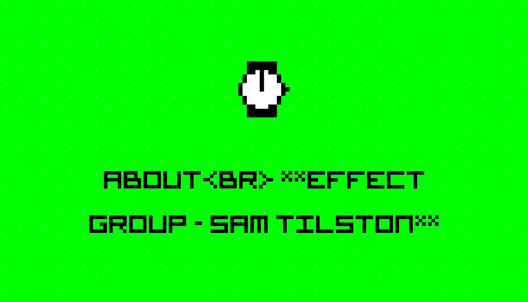 About Effect Group - Sam Tilston on HackerNoon
