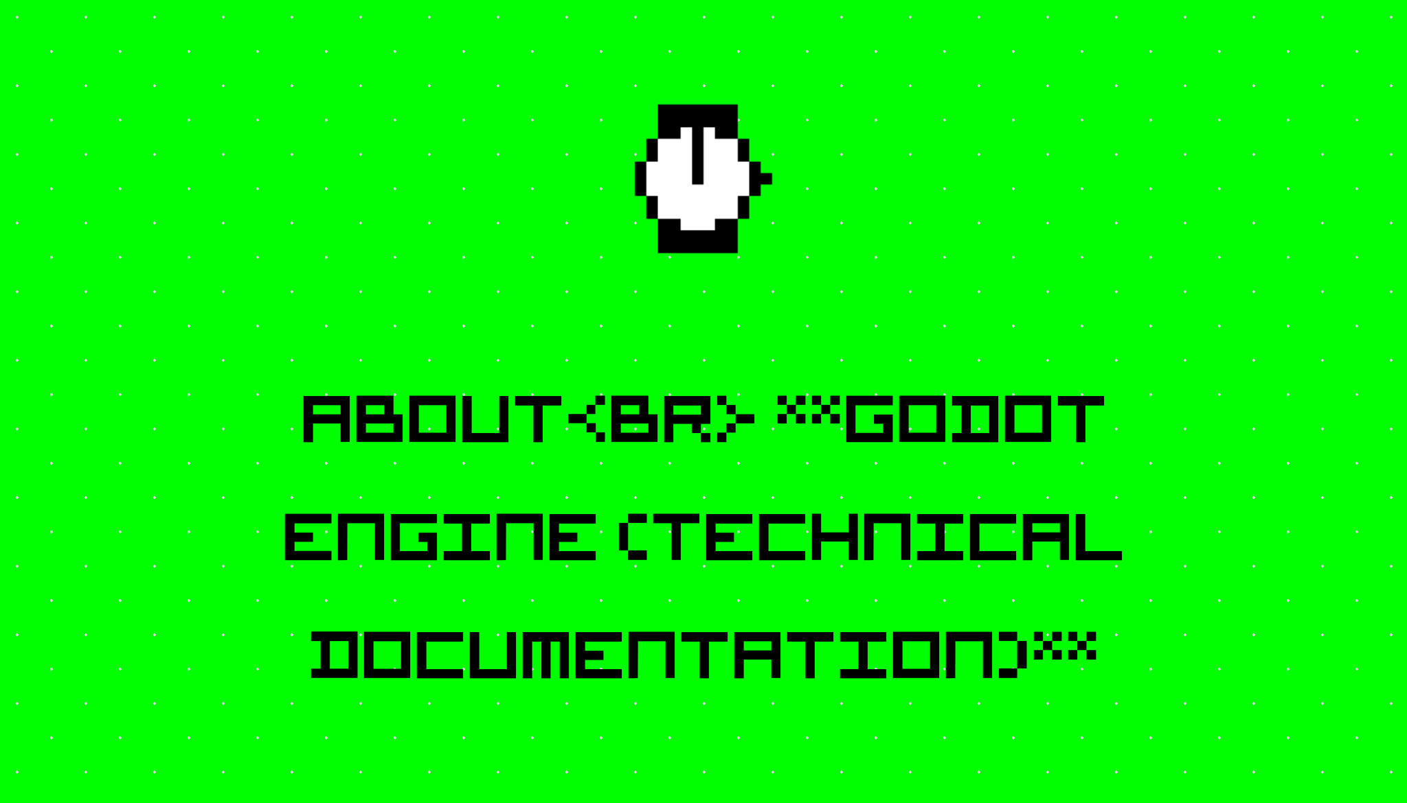 About Godot Engine (Technical Documentation) on HackerNoon