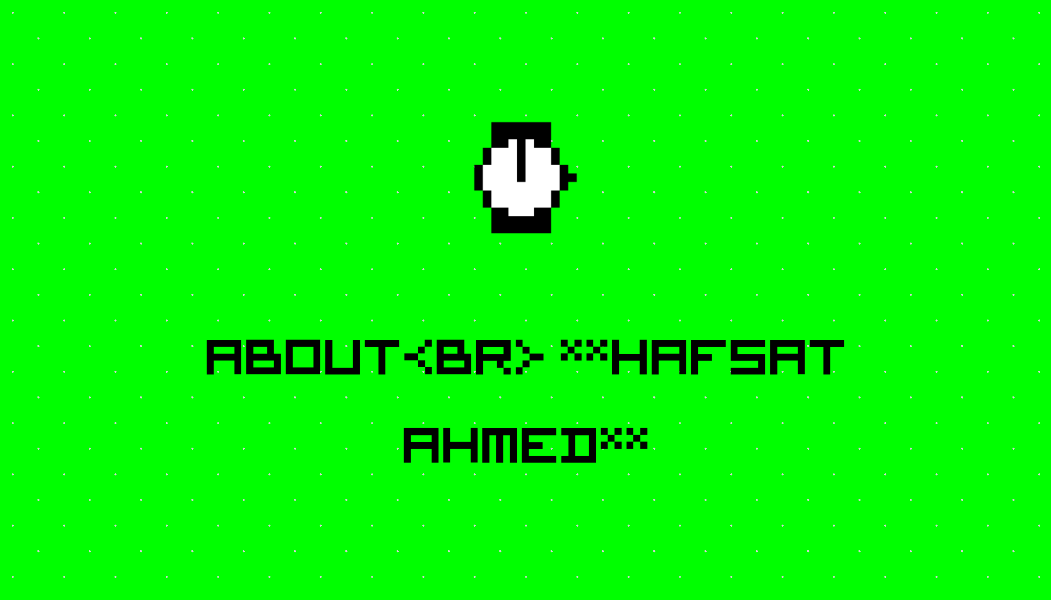 About Hafsat Ahmed on HackerNoon