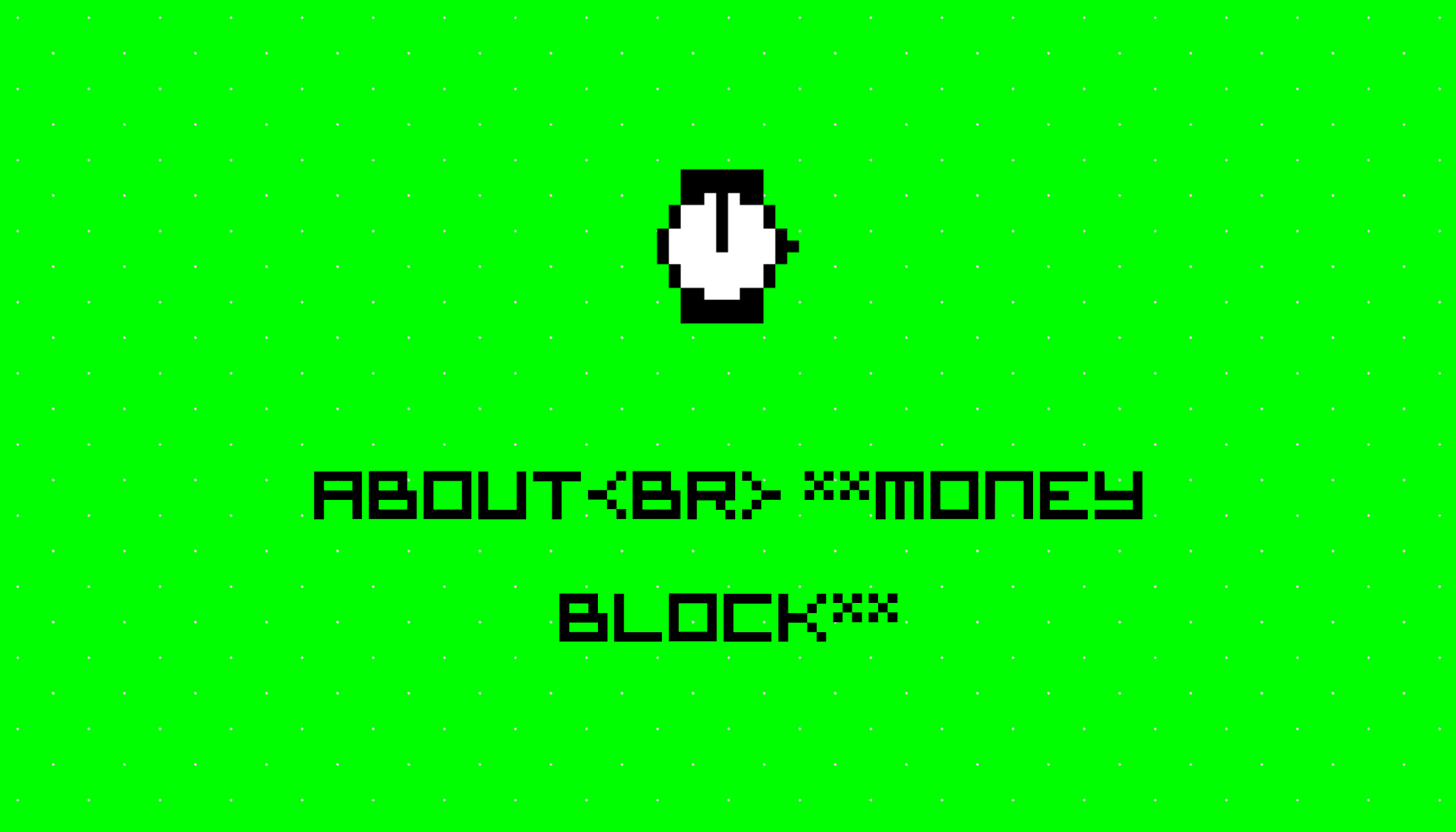 About Money Block on HackerNoon