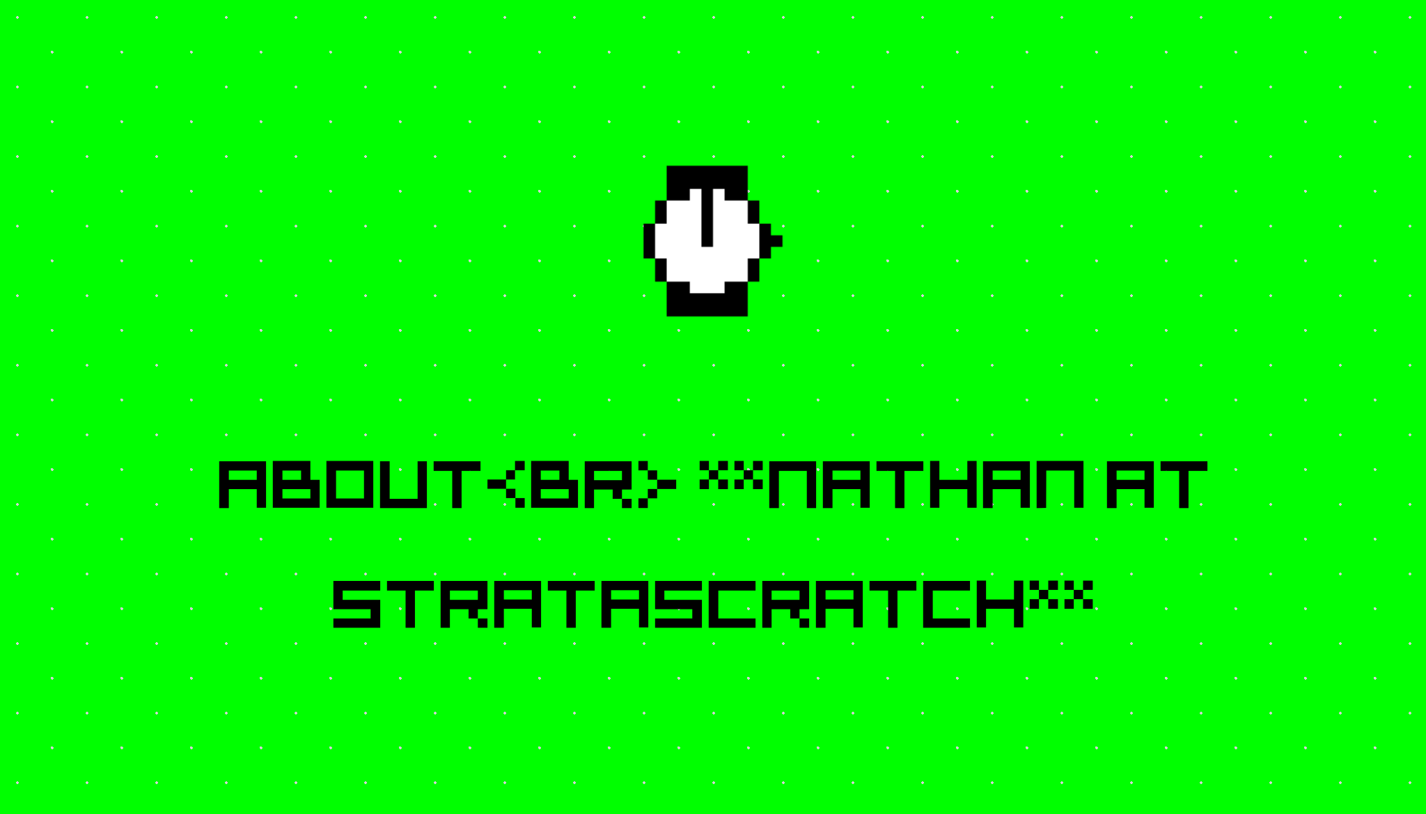 About Nathan at StrataScratch on HackerNoon