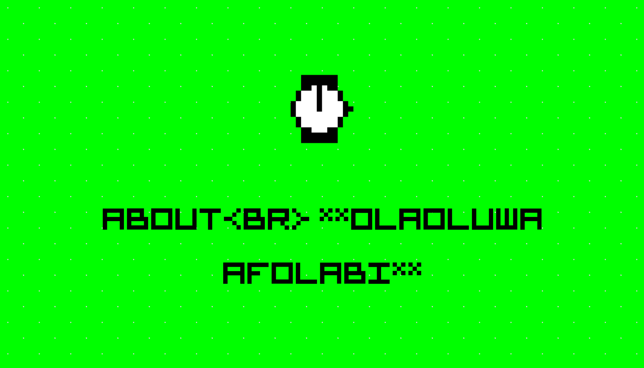 About Olaoluwa Afolabi on HackerNoon