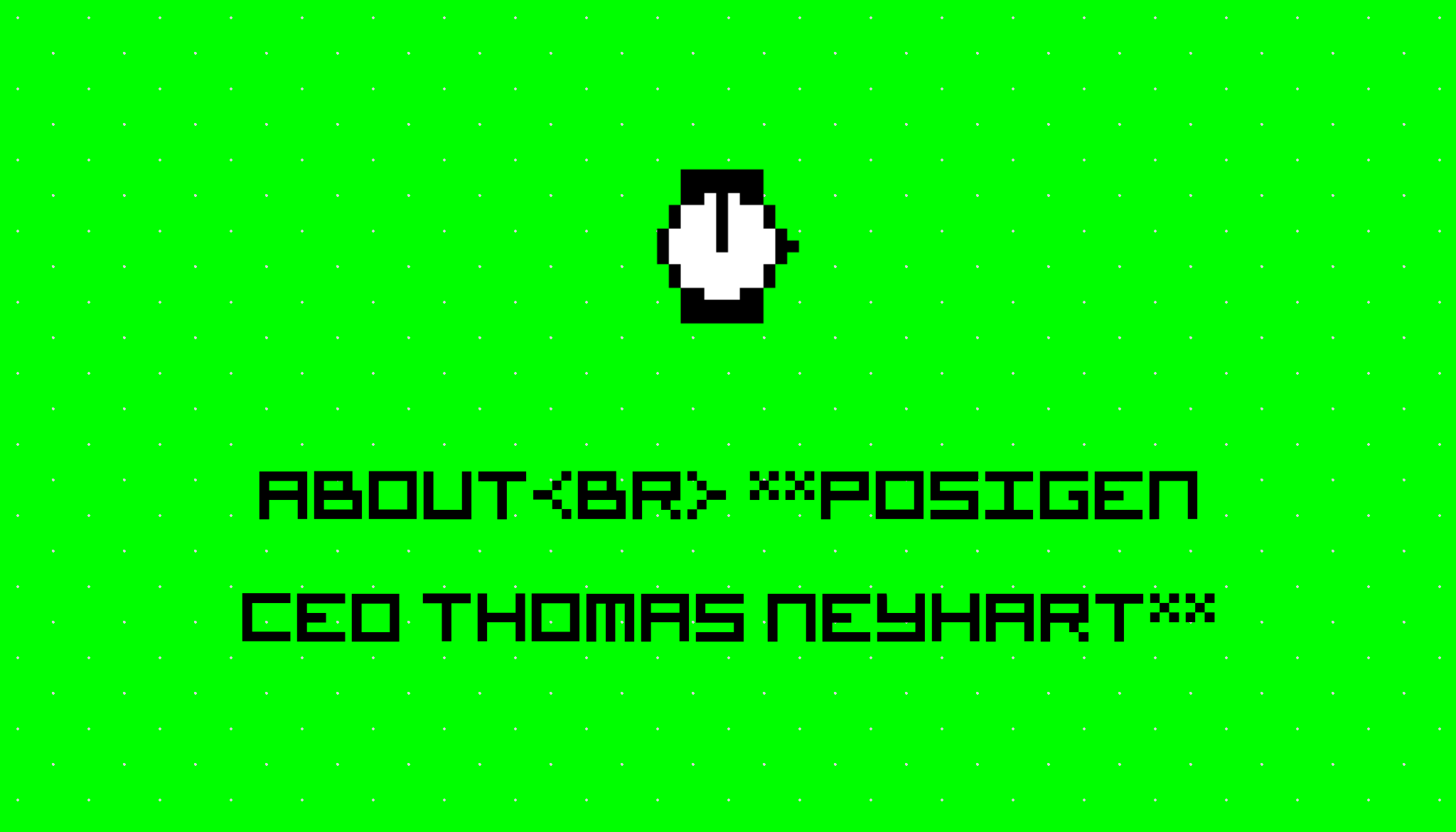 About PosiGen CEO Thomas Neyhart on HackerNoon