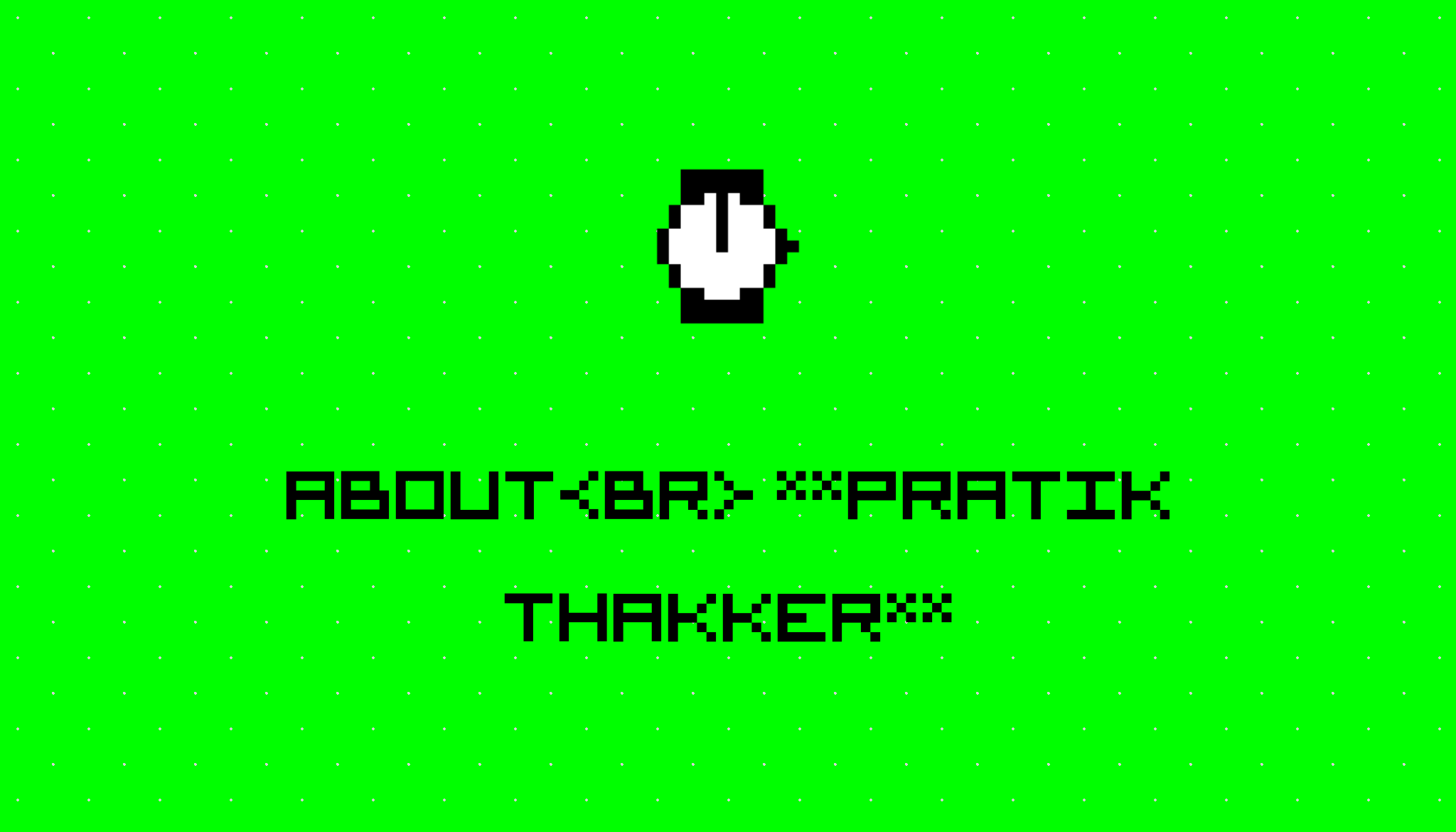 About Pratik Thakker on HackerNoon