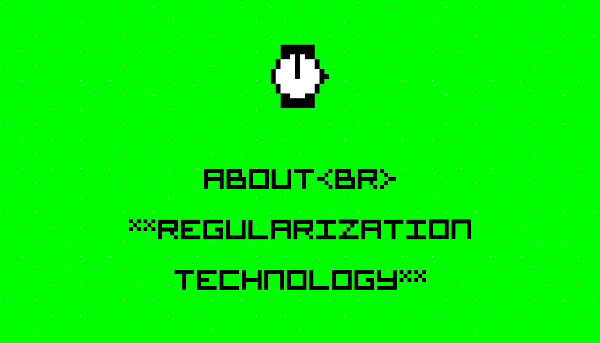 About Regularization Technology on HackerNoon