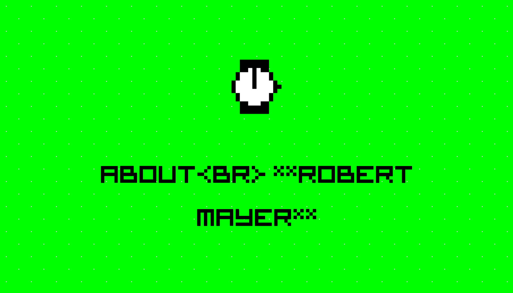 About Robert Mayer on HackerNoon