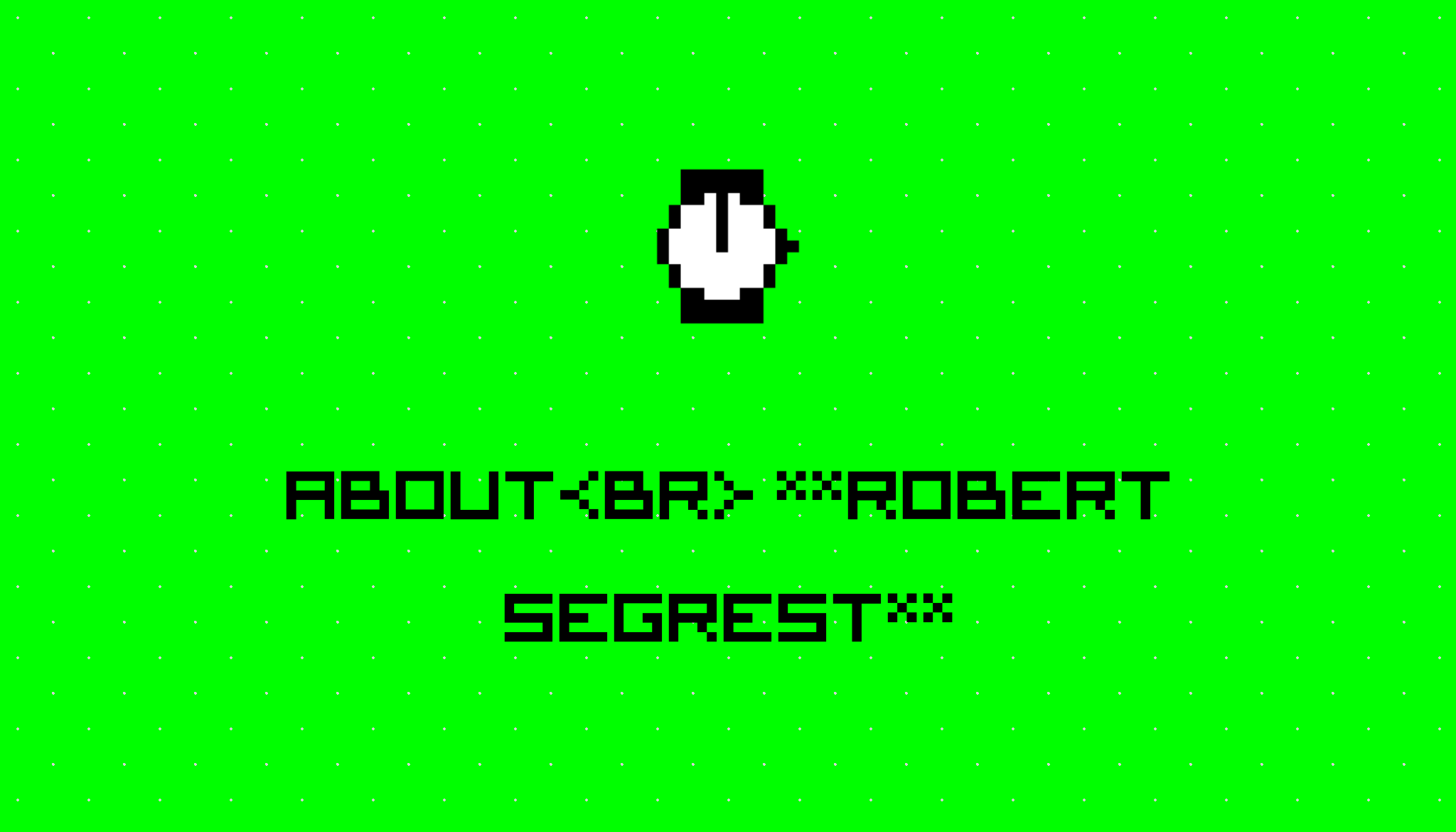 About Robert Segrest on HackerNoon