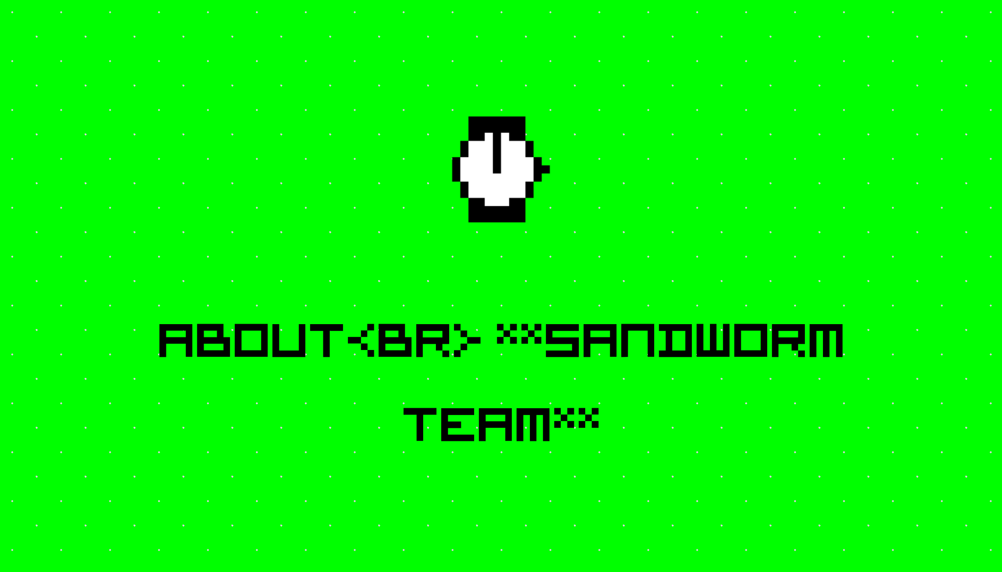 About Sandworm Team on HackerNoon