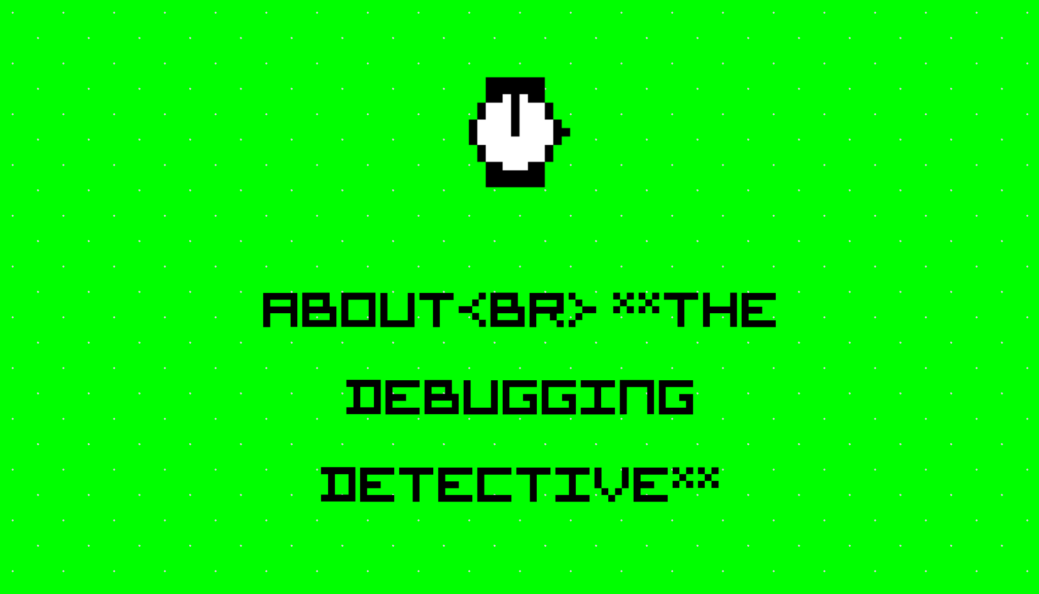 About The Debugging Detective on HackerNoon