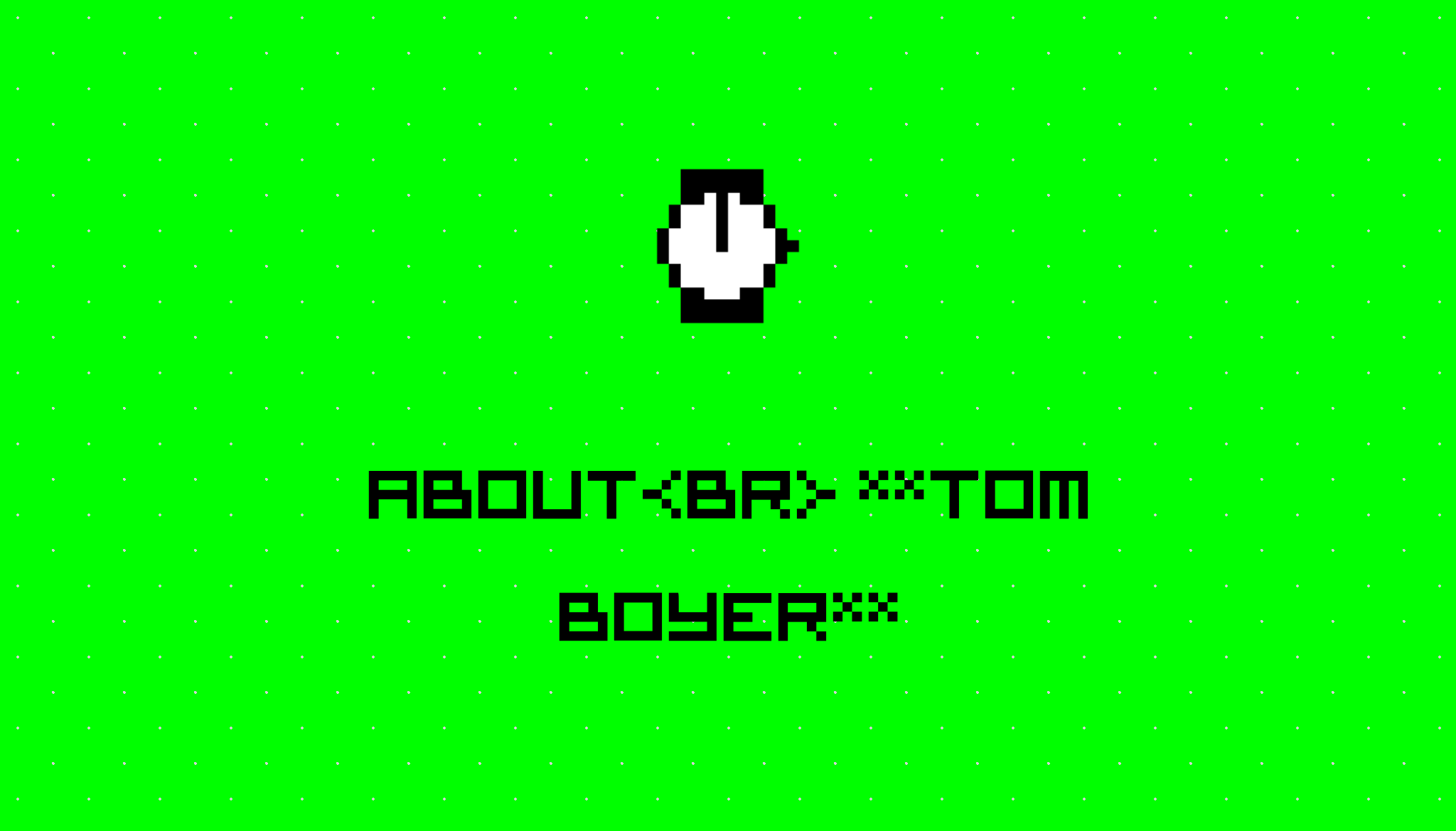 About Tom Boyer on HackerNoon