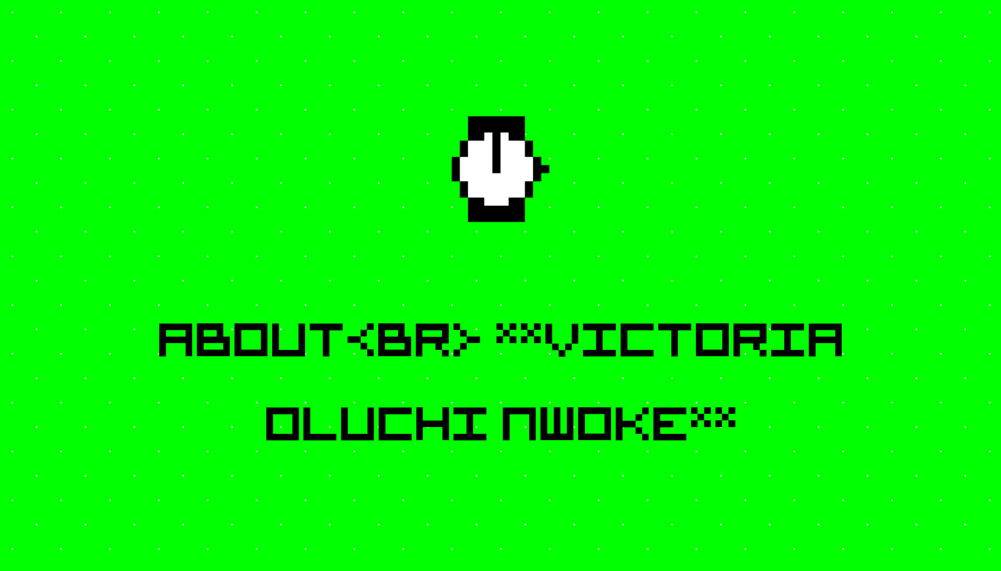 About Victoria Oluchi Nwoke on HackerNoon